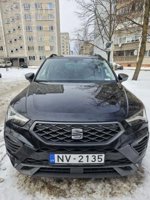 Черный Сеат Ateca 2021 в Рига, объемом двигателя 2.00 л и пробегом 97 тыс. км за 23900 €, фото  на AUTOMOTO.COM.LV