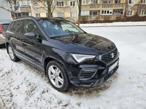 Черный Сеат Ateca 2021 в Рига, объемом двигателя 2.00 л и пробегом 97 тыс. км за 23900 €, фото 3 на AUTOMOTO.COM.LV