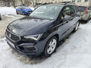 Черный Сеат Ateca 2021 в Рига, объемом двигателя 2.00 л и пробегом 97 тыс. км за 23900 €, фото 4 на AUTOMOTO.COM.LV