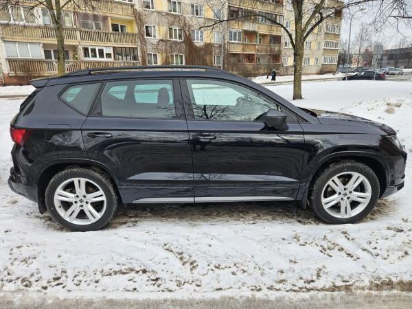 Black SEAT Ateca 2021 in Riga, with an engine capacity of 2.00 L and mileage of 97 thousand km for 23900 €, photo 6 on AUTOMOTO.COM.LV
