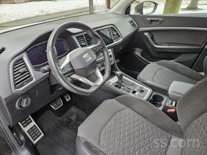 Черный Сеат Ateca 2021 в Рига, объемом двигателя 2.00 л и пробегом 97 тыс. км за 23900 €, фото 12 на AUTOMOTO.COM.LV