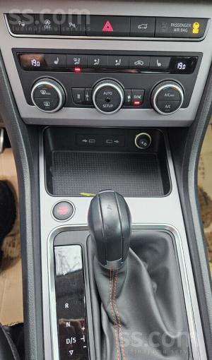 Черный Сеат Ateca 2021 в Рига, объемом двигателя 2.00 л и пробегом 97 тыс. км за 23900 €, фото 15 на AUTOMOTO.COM.LV
