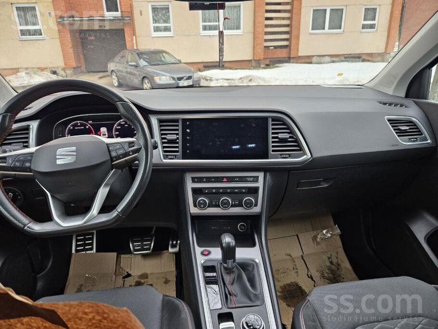 Черный Сеат Ateca 2021 в Рига, объемом двигателя 2.00 л и пробегом 97 тыс. км за 23900 €, фото 23 на AUTOMOTO.COM.LV