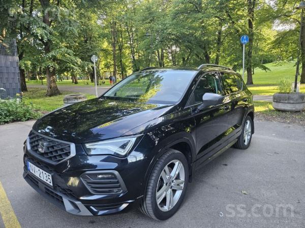 Черный Сеат Ateca 2021 в Рига, объемом двигателя 2.00 л и пробегом 97 тыс. км за 23400 €, фото 2 на AUTOMOTO.COM.LV