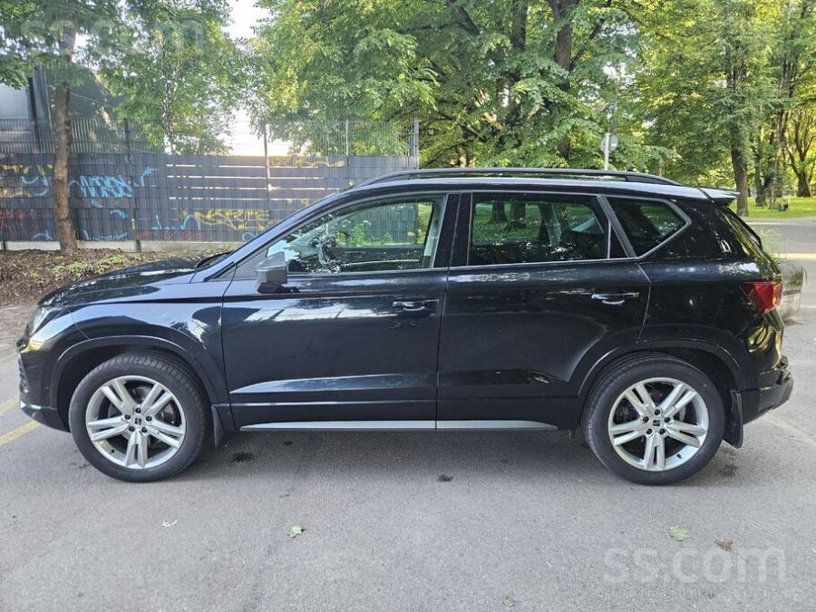 Черный Сеат Ateca 2021 в Рига, объемом двигателя 2.00 л и пробегом 97 тыс. км за 23400 €, фото 4 на AUTOMOTO.COM.LV