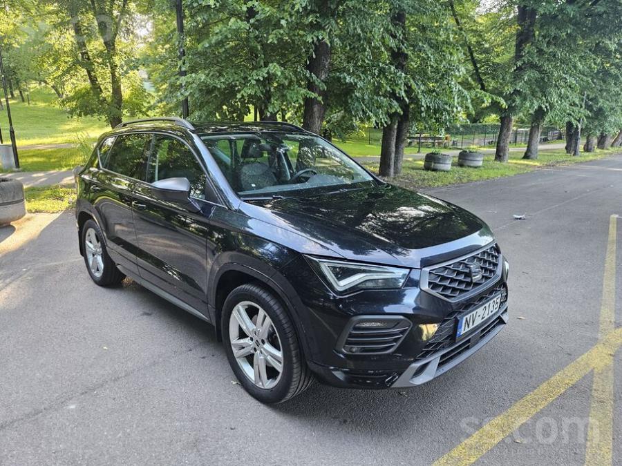 Черный Сеат Ateca 2021 в Рига, объемом двигателя 2.00 л и пробегом 97 тыс. км за 23400 €, фото 8 на AUTOMOTO.COM.LV