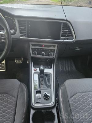 Черный Сеат Ateca 2021 в Рига, объемом двигателя 2.00 л и пробегом 97 тыс. км за 23400 €, фото 11 на AUTOMOTO.COM.LV