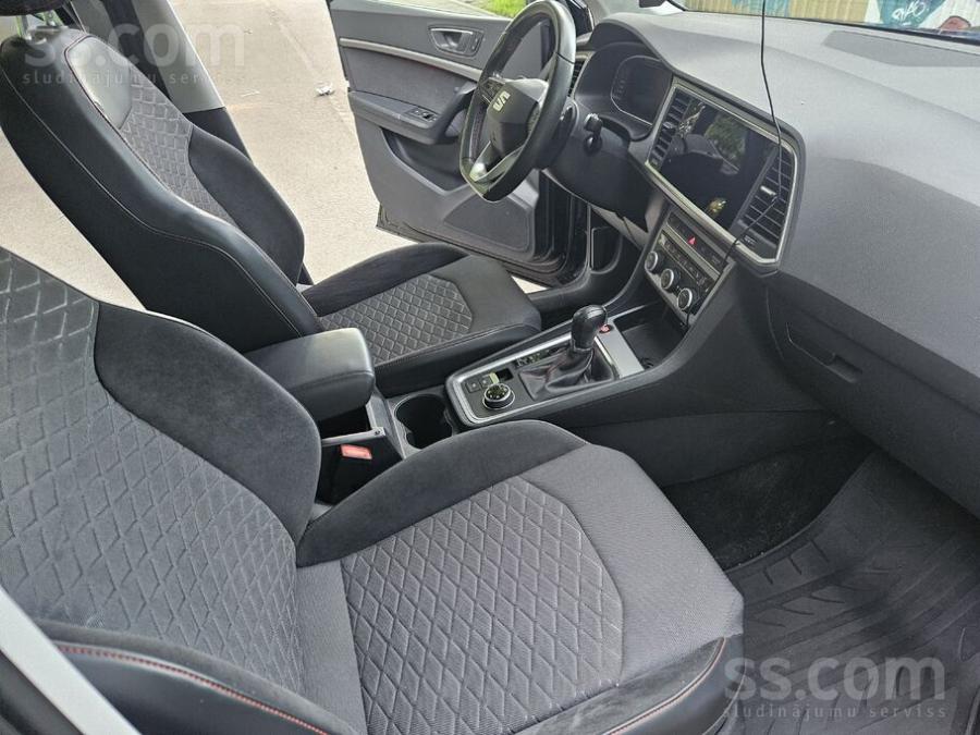 Черный Сеат Ateca 2021 в Рига, объемом двигателя 2.00 л и пробегом 97 тыс. км за 23400 €, фото 14 на AUTOMOTO.COM.LV