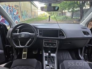 Черный Сеат Ateca 2021 в Рига, объемом двигателя 2.00 л и пробегом 97 тыс. км за 23400 €, фото 18 на AUTOMOTO.COM.LV