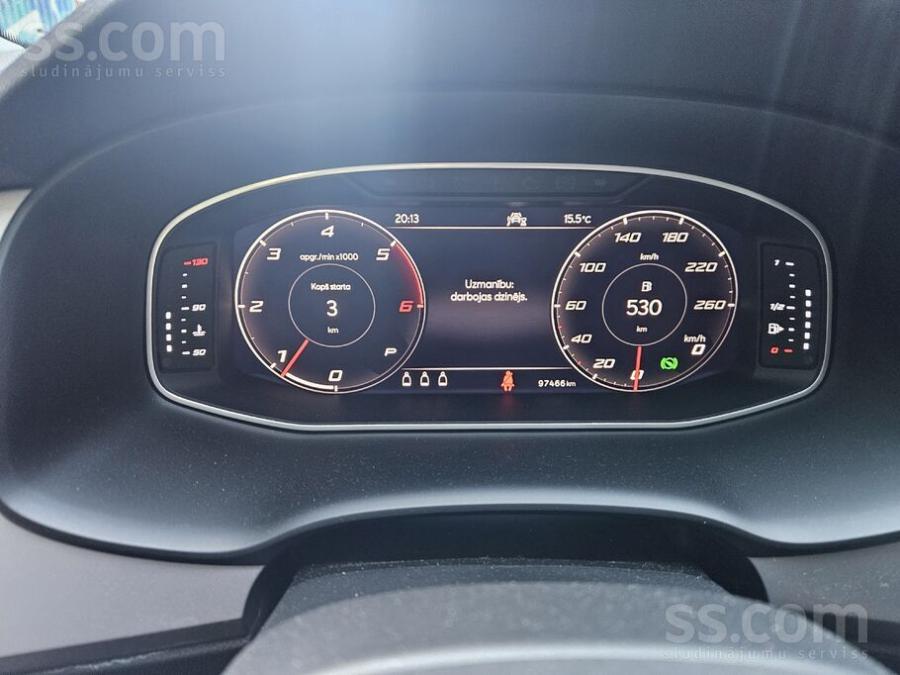 Черный Сеат Ateca 2021 в Рига, объемом двигателя 2.00 л и пробегом 97 тыс. км за 23400 €, фото 19 на AUTOMOTO.COM.LV