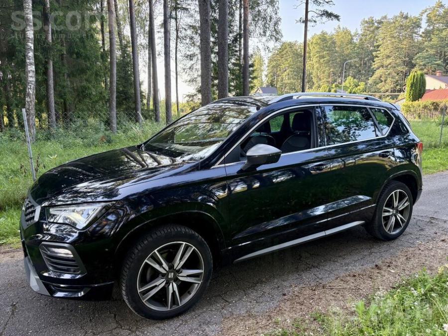 Черный Сеат Ateca 2021 в Рига, объемом двигателя 1.50 л и пробегом 0 тыс. км за 16500 €, фото 3 на AUTOMOTO.COM.LV