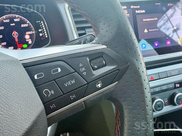 Black SEAT Ateca 2021 in Riga, with an engine capacity of 1.50 L and mileage of 0 thousand km for 16500 €, photo 6 on AUTOMOTO.COM.LV