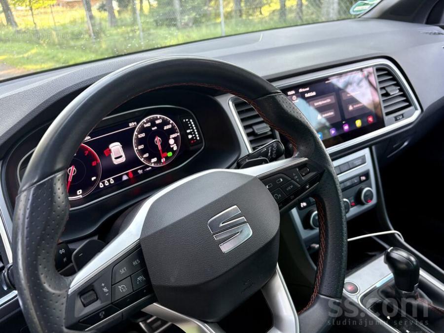 Черный Сеат Ateca 2021 в Рига, объемом двигателя 1.50 л и пробегом 0 тыс. км за 16500 €, фото 8 на AUTOMOTO.COM.LV