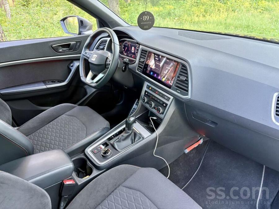 Черный Сеат Ateca 2021 в Рига, объемом двигателя 1.50 л и пробегом 0 тыс. км за 16500 €, фото 18 на AUTOMOTO.COM.LV