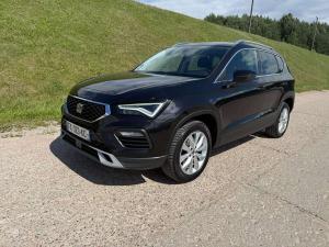 Черный Сеат Ateca 2021 в Вильнюс, объемом двигателя 1.97 л и пробегом 220 тыс. км за 14200 €, фото  на AUTOMOTO.COM.LV