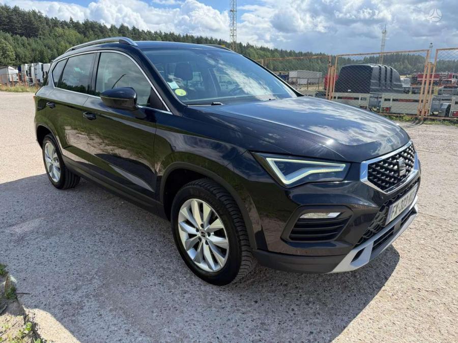 Черный Сеат Ateca 2021 в Вильнюс, объемом двигателя 1.97 л и пробегом 220 тыс. км за 14200 €, фото 4 на AUTOMOTO.COM.LV