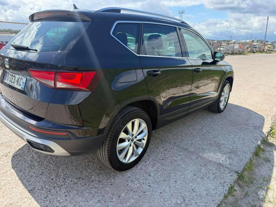 Черный Сеат Ateca 2021 в Вильнюс, объемом двигателя 1.97 л и пробегом 220 тыс. км за 14200 €, фото 7 на AUTOMOTO.COM.LV