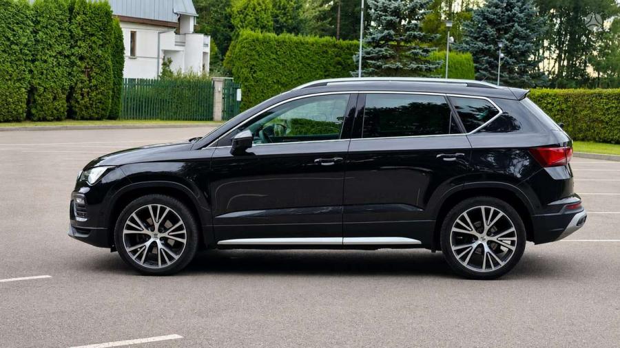 Черный Сеат Ateca 2021 в Электренай, объемом двигателя 1.97 л и пробегом 190 тыс. км за 18800 €, фото 4 на AUTOMOTO.COM.LV