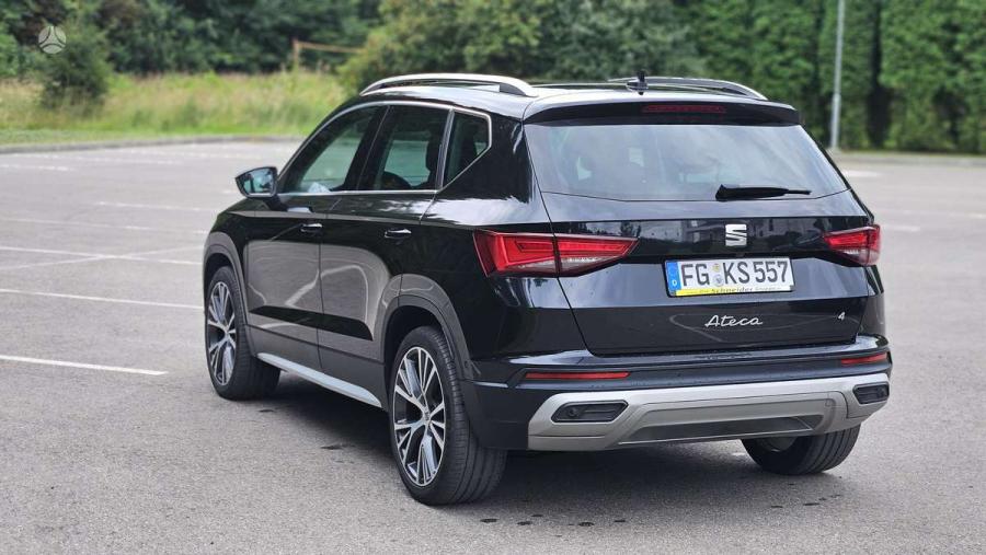 Черный Сеат Ateca 2021 в Электренай, объемом двигателя 1.97 л и пробегом 190 тыс. км за 18800 €, фото 5 на AUTOMOTO.COM.LV