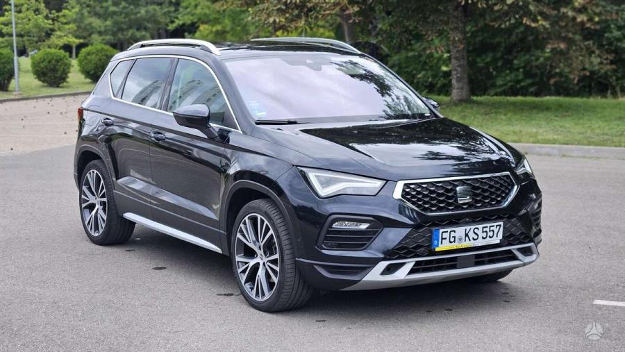 Черный Сеат Ateca 2021 в Электренай, объемом двигателя 1.97 л и пробегом 190 тыс. км за 18800 €, фото 9 на AUTOMOTO.COM.LV