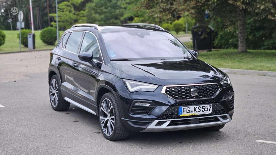 Черный Сеат Ateca 2021 в Электренай, объемом двигателя 1.97 л и пробегом 190 тыс. км за 18800 €, фото 10 на AUTOMOTO.COM.LV