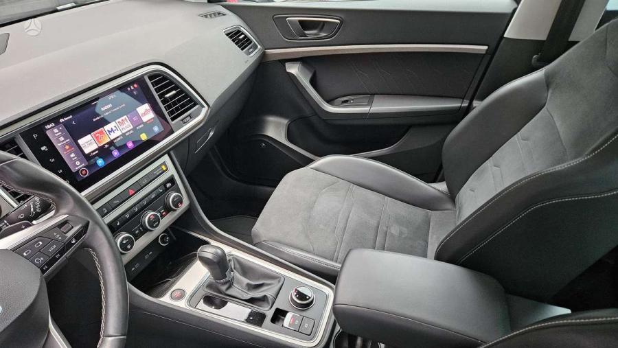 Черный Сеат Ateca 2021 в Электренай, объемом двигателя 1.97 л и пробегом 190 тыс. км за 18800 €, фото 14 на AUTOMOTO.COM.LV