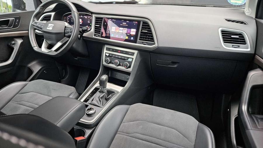 Черный Сеат Ateca 2021 в Электренай, объемом двигателя 1.97 л и пробегом 190 тыс. км за 18800 €, фото 19 на AUTOMOTO.COM.LV