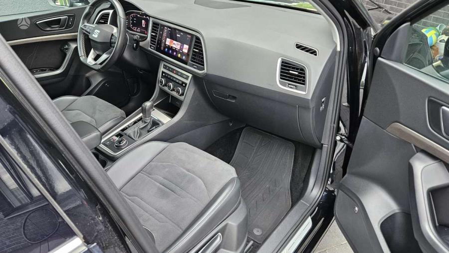 Черный Сеат Ateca 2021 в Электренай, объемом двигателя 1.97 л и пробегом 190 тыс. км за 18800 €, фото 20 на AUTOMOTO.COM.LV