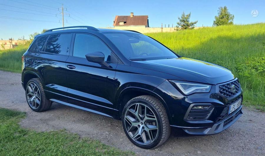 Melns SEAT Ateca 2021 Alīta, ar dzinēja tilpumu 1.50 L un nobraukumu 69 tūkst. km par 18900 €, foto 14 vietnē AUTOMOTO.COM.LV