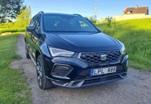Melns SEAT Ateca 2021 Alīta, ar dzinēja tilpumu 1.50 L un nobraukumu 69 tūkst. km par 18900 €, foto 16 vietnē AUTOMOTO.COM.LV