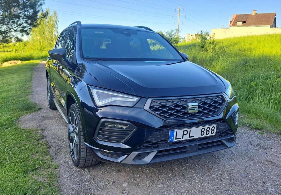 Melns SEAT Ateca 2021 Alīta, ar dzinēja tilpumu 1.50 L un nobraukumu 69 tūkst. km par 18900 €, foto 16 vietnē AUTOMOTO.COM.LV