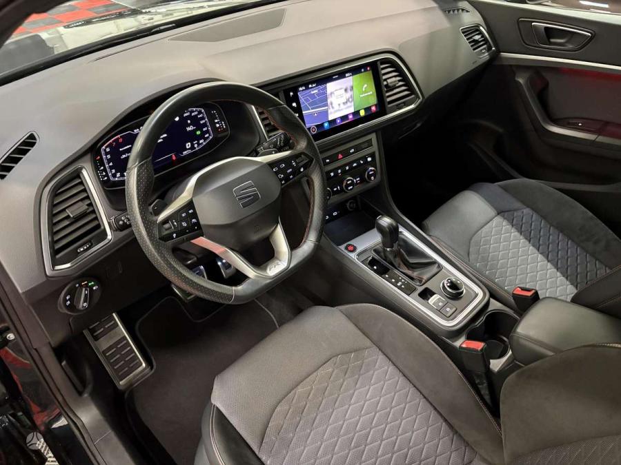 Melns SEAT Ateca 2021 Viļņa, ar dzinēja tilpumu 1.50 L un nobraukumu 70 tūkst. km par 20490 €, foto 12 vietnē AUTOMOTO.COM.LV