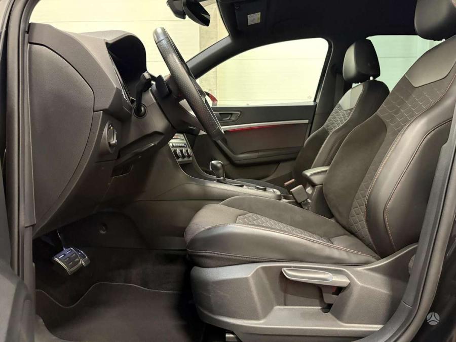 Melns SEAT Ateca 2021 Viļņa, ar dzinēja tilpumu 1.50 L un nobraukumu 70 tūkst. km par 20490 €, foto 14 vietnē AUTOMOTO.COM.LV