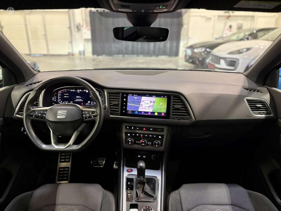 Melns SEAT Ateca 2021 Viļņa, ar dzinēja tilpumu 1.50 L un nobraukumu 70 tūkst. km par 20490 €, foto 18 vietnē AUTOMOTO.COM.LV