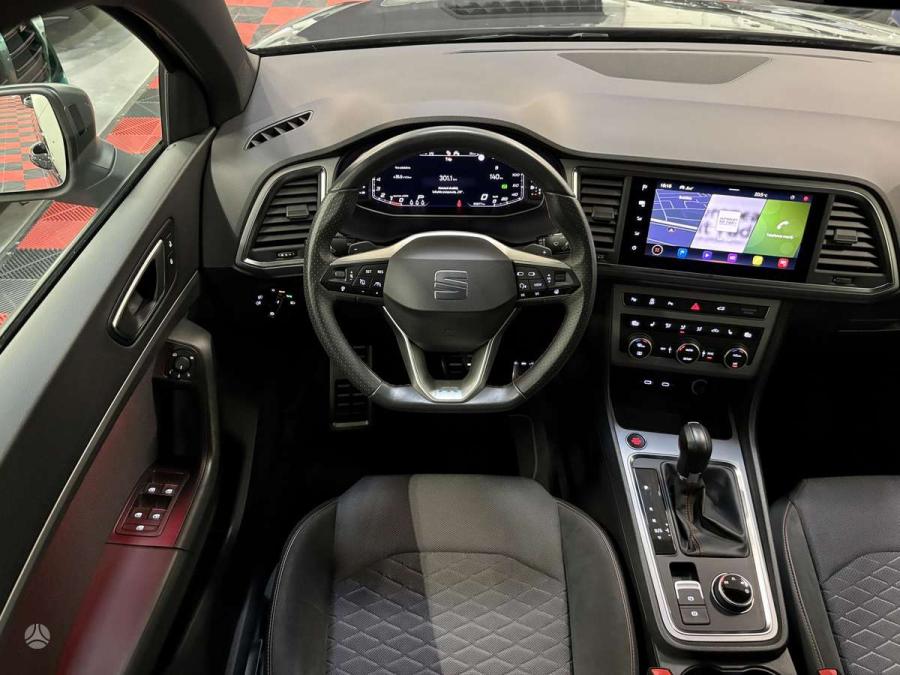 Melns SEAT Ateca 2021 Viļņa, ar dzinēja tilpumu 1.50 L un nobraukumu 70 tūkst. km par 20490 €, foto 19 vietnē AUTOMOTO.COM.LV
