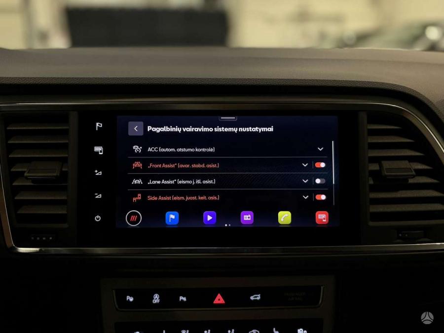 Melns SEAT Ateca 2021 Viļņa, ar dzinēja tilpumu 1.50 L un nobraukumu 70 tūkst. km par 20490 €, foto 25 vietnē AUTOMOTO.COM.LV