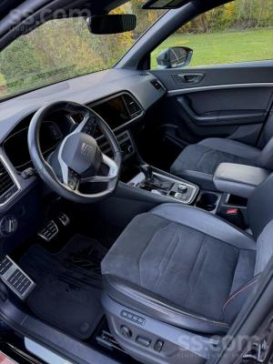 Черный Сеат Ateca 2021 в Рига, объемом двигателя 2.00 л и пробегом 168 тыс. км за 18200 €, фото 6 на AUTOMOTO.COM.LV