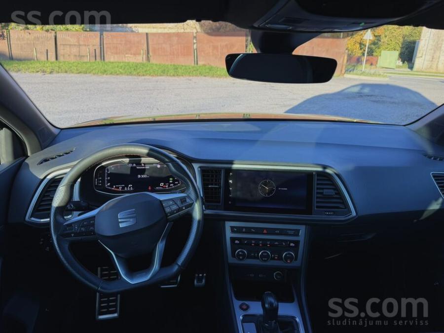 Черный Сеат Ateca 2021 в Рига, объемом двигателя 2.00 л и пробегом 168 тыс. км за 18200 €, фото 7 на AUTOMOTO.COM.LV