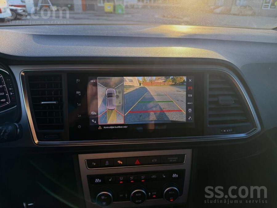 Черный Сеат Ateca 2021 в Рига, объемом двигателя 2.00 л и пробегом 168 тыс. км за 18200 €, фото 8 на AUTOMOTO.COM.LV