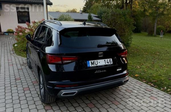 Melns SEAT Ateca 2021 Rīga, ar dzinēja tilpumu 2.00 L un nobraukumu 168 tūkst. km par 18200 €, foto 4 vietnē AUTOMOTO.COM.LV