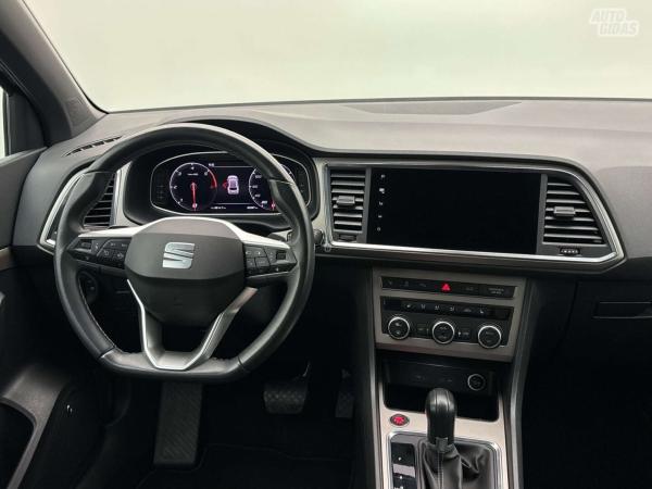 Black SEAT Ateca 2022 in Kaunas, with an engine capacity of 2.00 L and mileage of 84 thousand km for 29486 €, photo 8 on AUTOMOTO.COM.LV