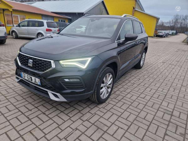 Melns SEAT Ateca 2022 Kauņa, ar dzinēja tilpumu 1.00 L un nobraukumu 140 tūkst. km par 10700 €, foto 1 vietnē AUTOMOTO.COM.LV