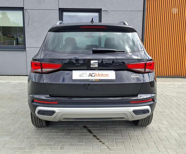 Black SEAT Ateca 2022 in Vilnius, with an engine capacity of 1.97 L and mileage of 151 thousand km for 21500 €, photo 4 on AUTOMOTO.COM.LV