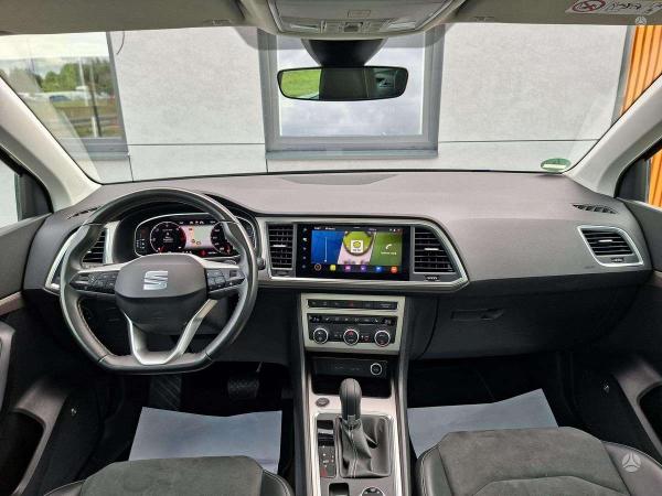 Melns SEAT Ateca 2022 Viļņa, ar dzinēja tilpumu 1.97 L un nobraukumu 151 tūkst. km par 20500 €, foto 8 vietnē AUTOMOTO.COM.LV