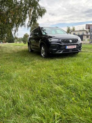 Black SEAT Ateca 2022 in Panevezys, with an engine capacity of 1.50 L and mileage of 188 thousand km for 17450 €, photo  on AUTOMOTO.COM.LV