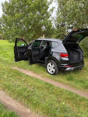 Black SEAT Ateca 2022 in Panevezys, with an engine capacity of 1.50 L and mileage of 188 thousand km for 17450 €, photo 8 on AUTOMOTO.COM.LV
