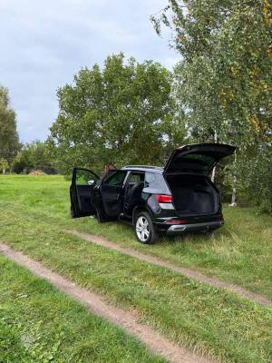 Black SEAT Ateca 2022 in Panevezys, with an engine capacity of 1.50 L and mileage of 188 thousand km for 17450 €, photo 10 on AUTOMOTO.COM.LV