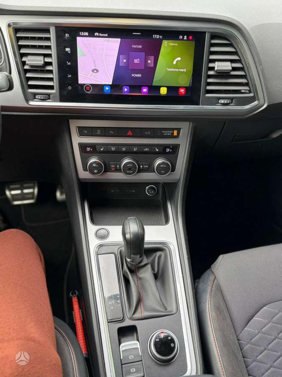 Black SEAT Ateca 2022 in Panevezys, with an engine capacity of 1.50 L and mileage of 188 thousand km for 17450 €, photo 25 on AUTOMOTO.COM.LV