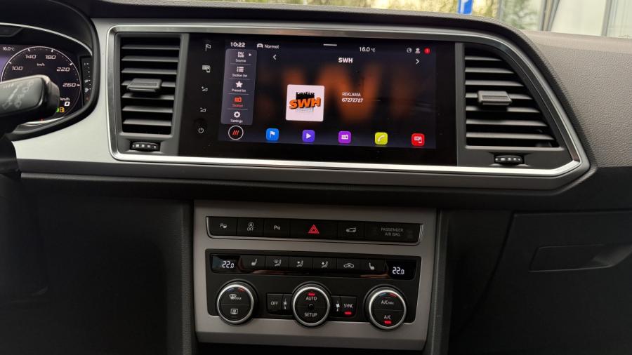 Черный Сеат Ateca 2022 в Рига, объемом двигателя 2.00 л и пробегом 83 тыс. км за 20900 €, фото 23 на AUTOMOTO.COM.LV