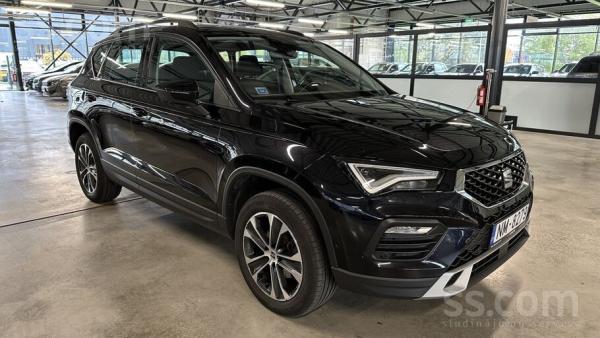 Melns SEAT Ateca 2023 Rīga, ar dzinēja tilpumu 1.50 L un nobraukumu 35 tūkst. km par 23900 €, foto 6 vietnē AUTOMOTO.COM.LV